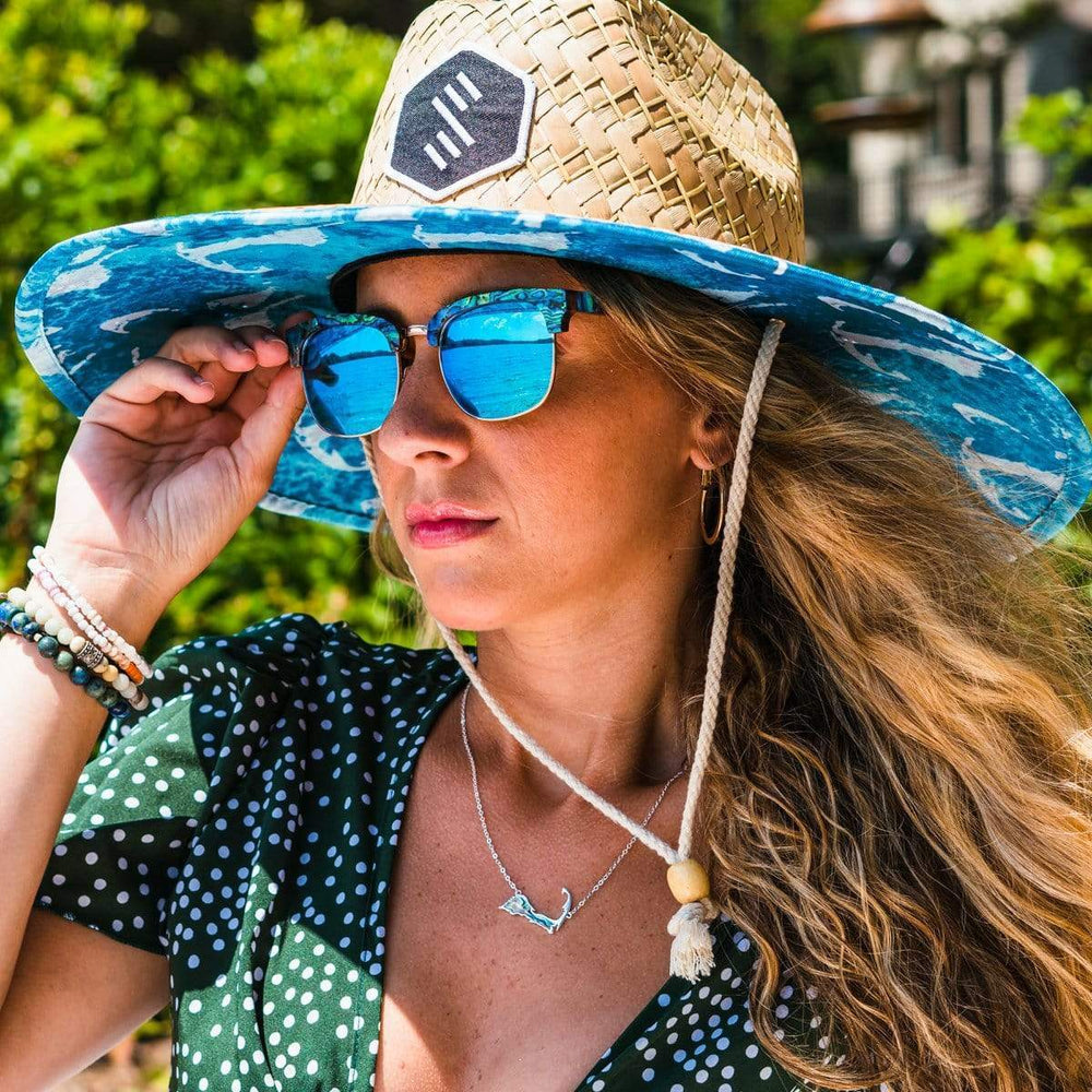 The Original Wood Sunglasses with Abalone Seashell| SLYK Shades